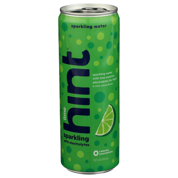 hint Sparkling Water with Electrolytes, Lime Same-Day Delivery or ...
