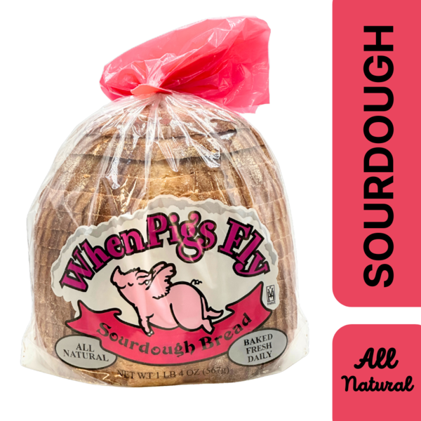 Hannaford Supermarket When Pigs Fly Breads Sourdough Bread Same-Day ...