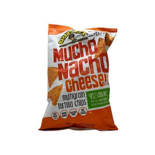 Smart Alex Mucho Nacho Cheese Popped Multi Grain Tortilla Chips (5 oz ...