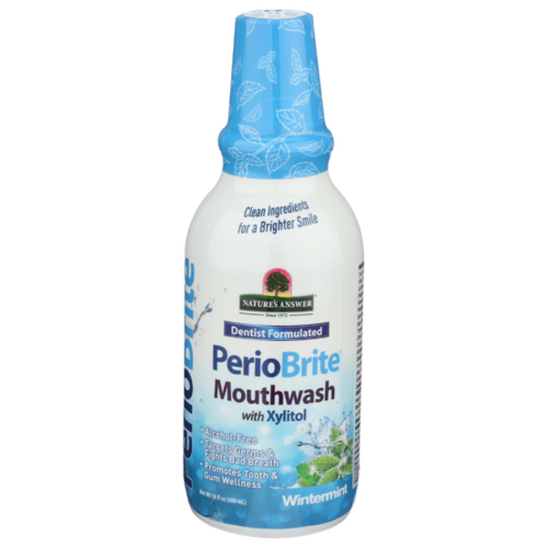 Nature's Answer PerioWash Wintermint Mouthwash Same-Day Delivery or ...