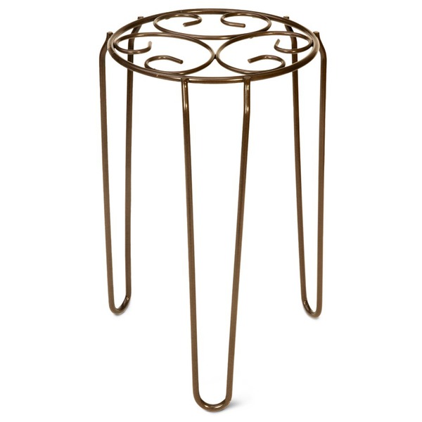 Belavi Bronze Scroll Plant Stand Same-Day Delivery or Pickup | ALDI