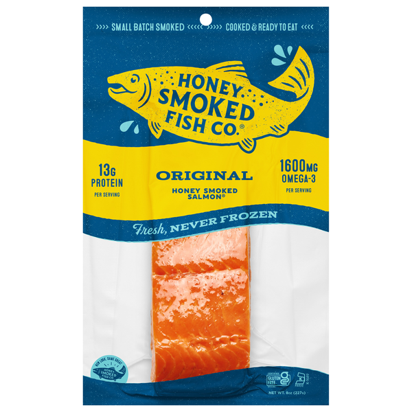 Safeway Honey Smoked Fish Co. Original Honey Smoked Salmon Same-Day ...