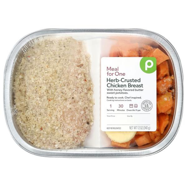 Publix Herb-Crusted Chicken Breast, Meal for One Same-Day Delivery or ...