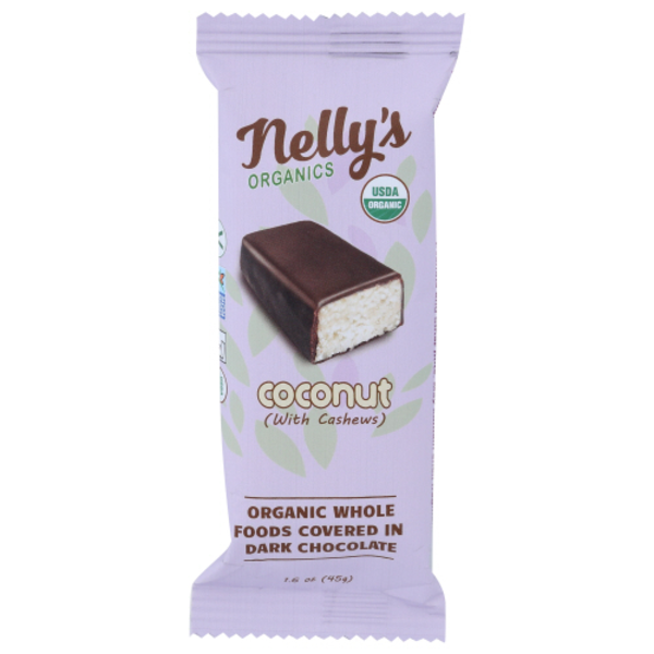 Sprouts Farmers Market Nelly's Organics Bars, Organic, Coconut, with ...