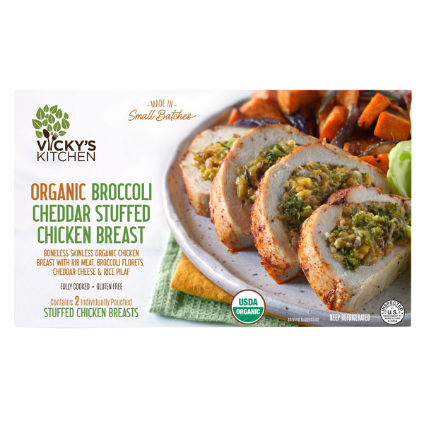 Organic Broccoli & Cheddar Stuffed Chicken Breast Same-Day Delivery ...