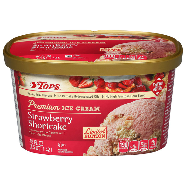 TOPS Strawberry Shortcake Ice Cream Same-Day Delivery or Pickup | Tops ...