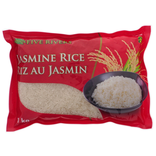 Five Rivers Super Jasmine Rice In Bag Same-Day Delivery | Dollarama
