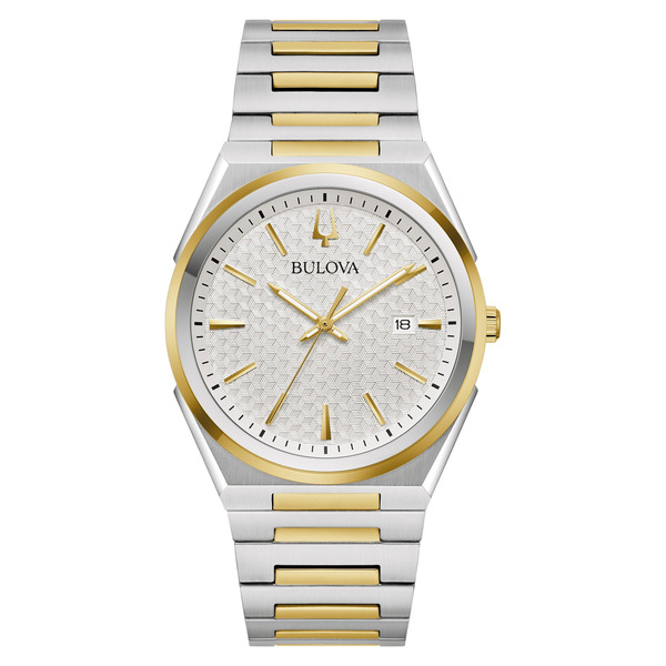 Bulova Classic Two Tone Stainless Steel Quartz Men's Watch, 39mm Same ...