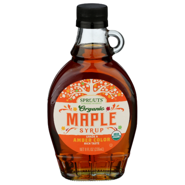 Sprouts Farmers Market Sprouts Syrup-Maple-Org-Grade A -Amber Same-Day ...