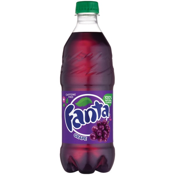 Fanta Grape Soda Fruit Flavored Soft Drink (20 oz) - Instacart