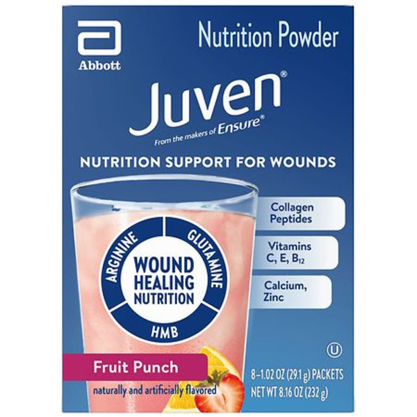Walgreens Juven Therapeutic Nutrition Powder for Wound Healing, Fruit ...
