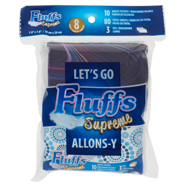 Fluffs Wallet Facial Tissue Same-Day Delivery | Dollarama