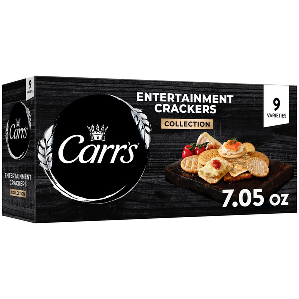 Carr's Variety Pack Entertainment Crackers, Snack Crackers, 7.05 oz ...
