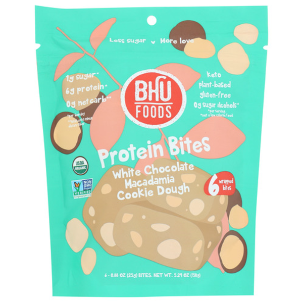 Sprouts Farmers Market Bhu Foods Protein Bites, White Chocolate ...