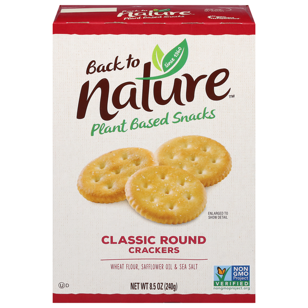 Back to Nature Crackers, Classic Round Same-Day Delivery or Pickup | Publix