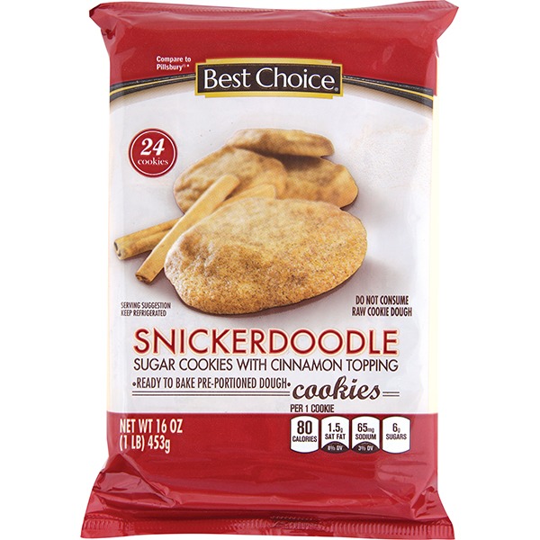 Best Choice Snickerdoodle Cookie Dough (16 oz) - Instacart