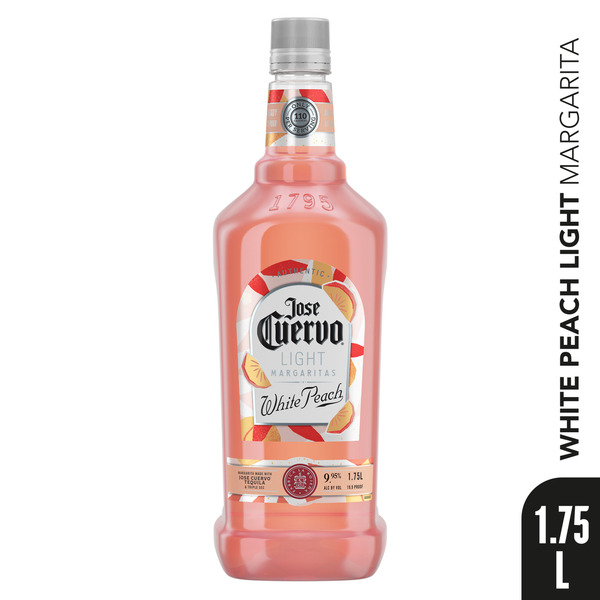 Jose Cuervo Authentic Margarita White Peach Light Cocktail Same-Day ...