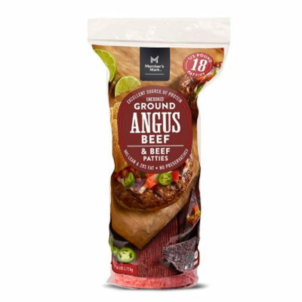 Sam's Club Member’s Mark Angus Beef Patties Same-Day Delivery | Instacart