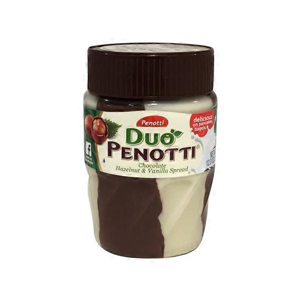 Penotti Duo Penotti Chocolate Hazelnut & Vanilla Spread (12.3 oz ...