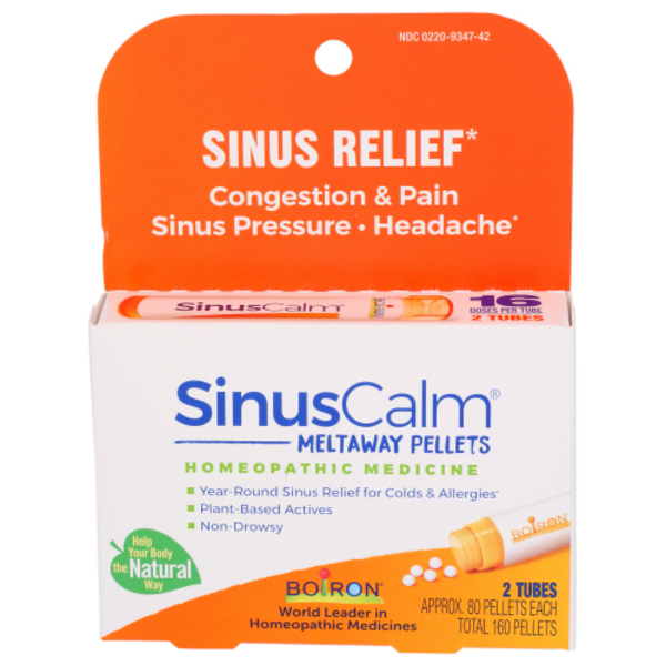 Sprouts Farmers Market Boiron Sinuscalm Sinus Relief Medicine, Pellets for Runny Nose ...