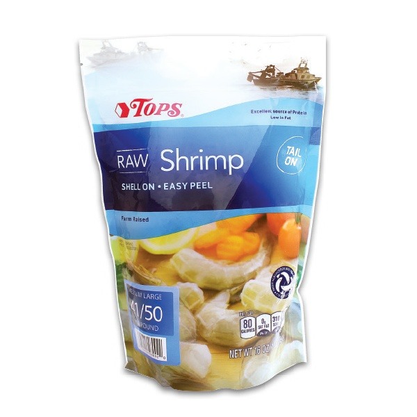 TOPS Extra Large Raw Shrimp 41-50ct Same-Day Delivery or Pickup | Tops ...