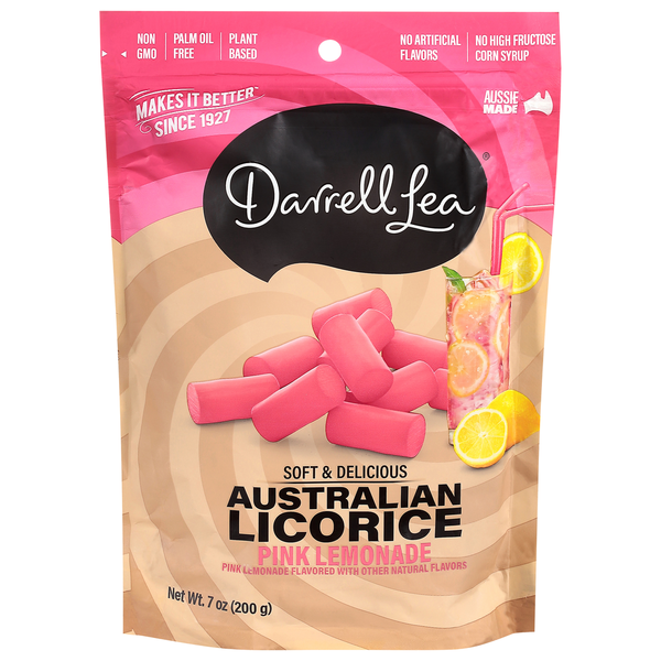 Darrell Lea Australian Pink Lemonade Licorice Same-Day Delivery or ...
