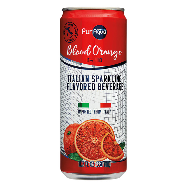 PurAqua Blood Orange Italian Beverage Same-Day Delivery or Pickup | ALDI