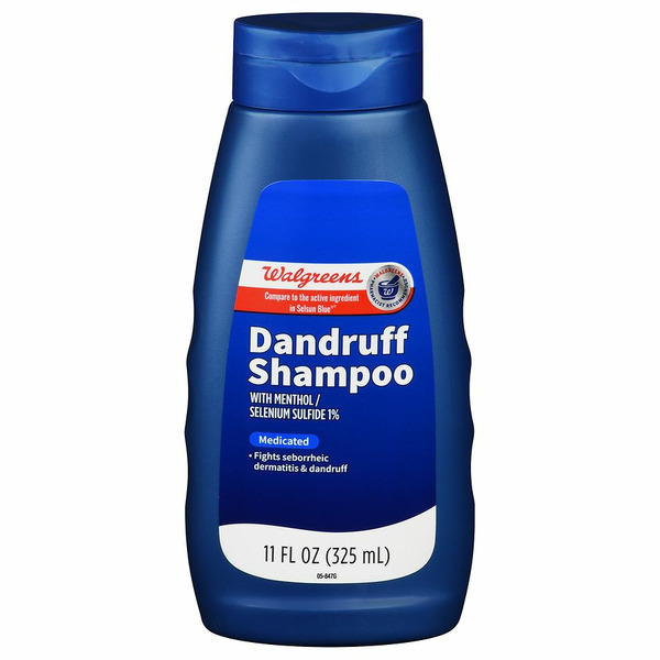 Walgreens Walgreens Selenium Sulfide Medicated Dandruff Shampoo Same ...