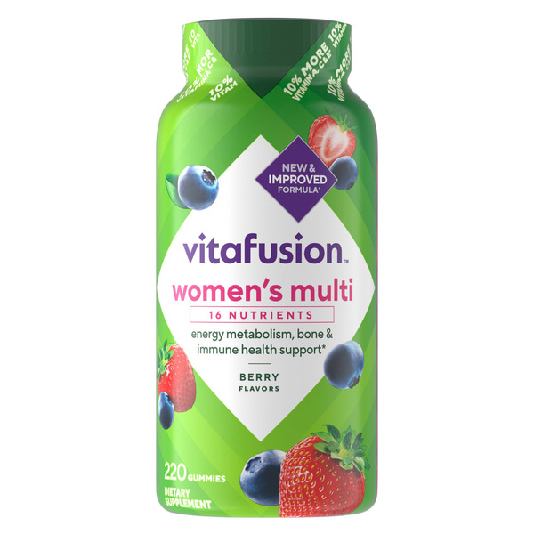 vitafusion Women’s Gummy Vitamins Dietary Supplement Gummies Same-Day ...