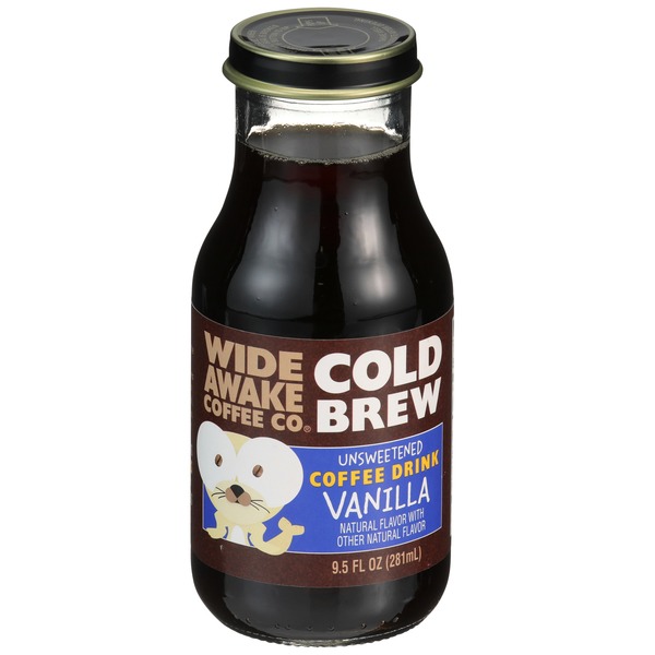 Wide Awake Unsweetened Coffee Drink (9.5 fl oz) - Instacart