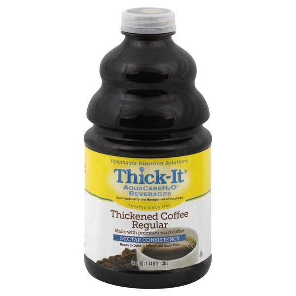 Thick It Coffee, Thickened, Regular, Nectar Consistency (46 oz) - Instacart