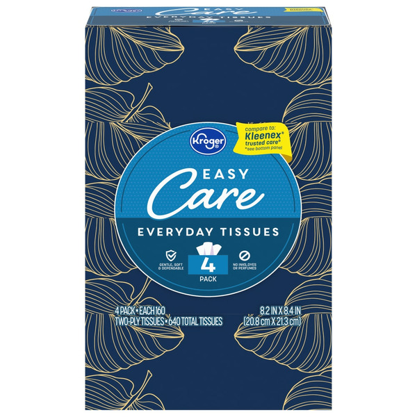 Kroger Kroger Easy Care Everyday Tissues Same-Day Delivery or Pickup ...