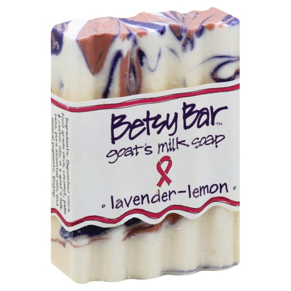 Betsy Bar Soap, Goat's Milk, Lavender-Lemon (3 oz) - Instacart