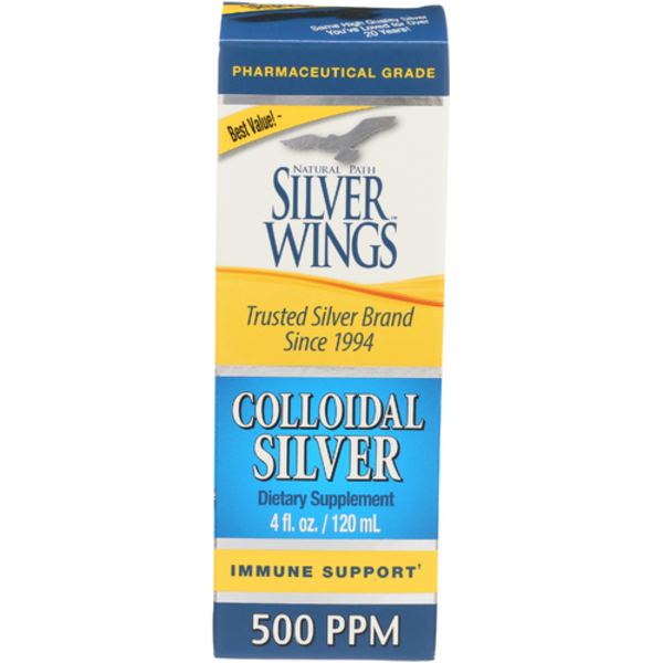 Natural Path/Silver Wings 500ppm colloidal silver Same-Day Delivery or ...