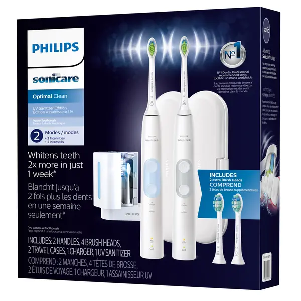 Philips Sonicare Optimal Clean Rechargeable Electric Toothbrush Same ...