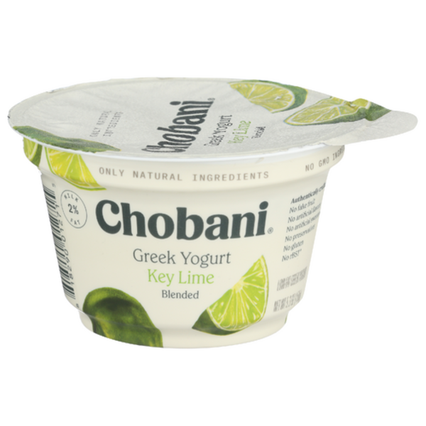 Chobani Yogurt, Greek, Low-Fat, Key Lime, Blended Same-Day Delivery or ...