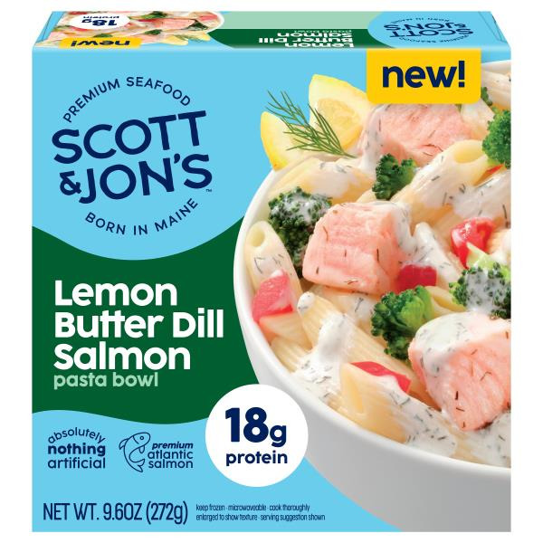 Scott & Jon's Pasta Bowl, Lemon Butter Dill Salmon Same-Day Delivery or ...