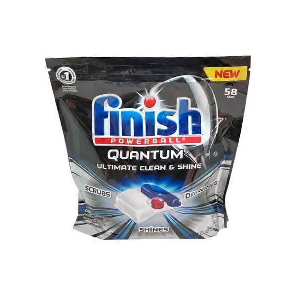 Finish Quantum Ultimate Clean & Shine Dishwasher Detergent Tablets (58 ...