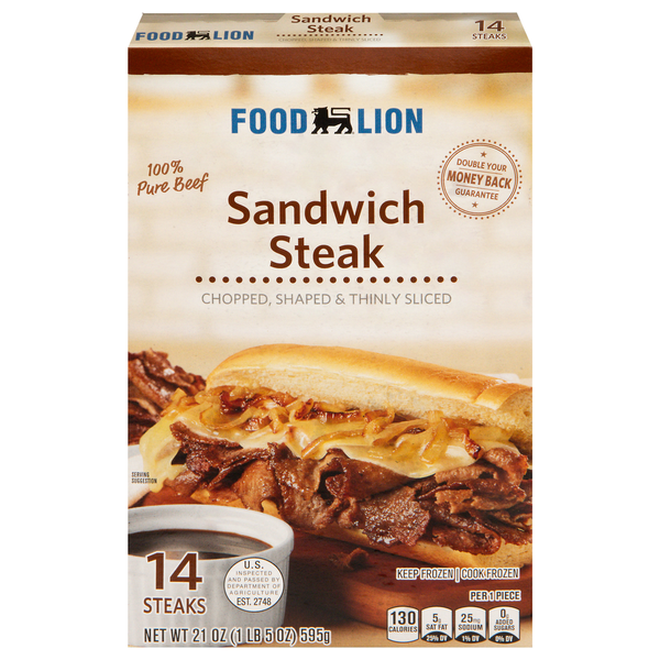 Food Lion Food Lion Sandwich Steaks Same-Day Delivery or Pickup | Instacart