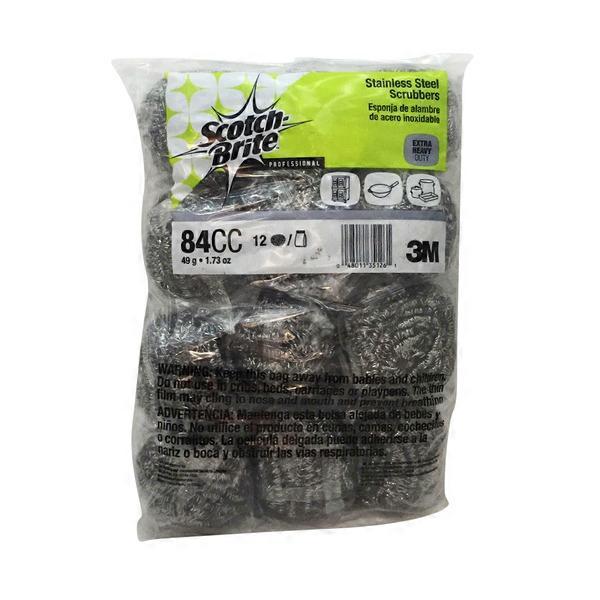 Scotch-Brite Stainless Steel Scrubbers (12 ct) - Instacart