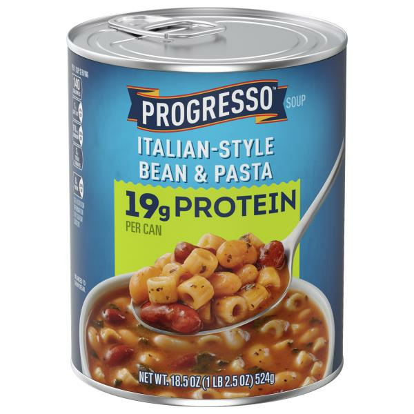 Publix Progresso Italian-Style Bean & Pasta Protein Soup, Vegetarian ...