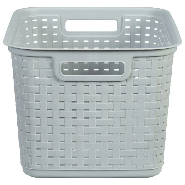 Publix Sterilite Plastic Basket, Espresso, Weave, Tall Same-Day ...