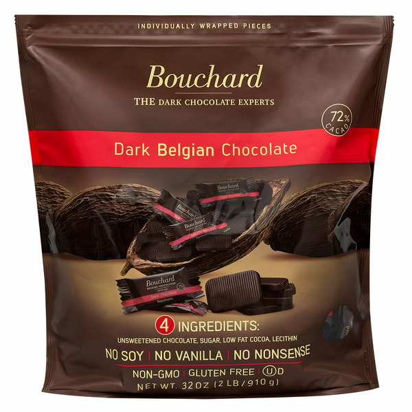 Costco Bouchard Belgian Chocolatier Belgian Dark Chocolate Same-Day ...