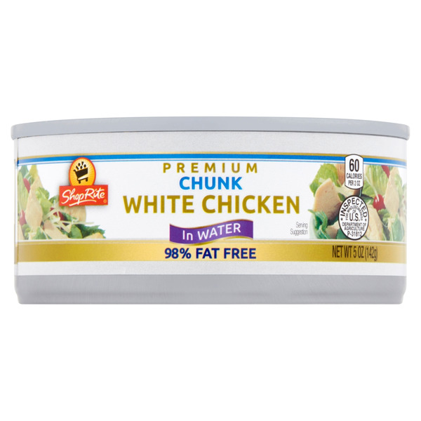 ShopRite Wholesome Pantry Organic Premium Chunk In Water White Chicken ...