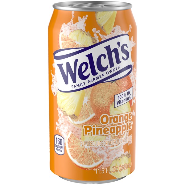 Welch's Orange Pineapple Juice Drink (11.5 fl oz) - Instacart