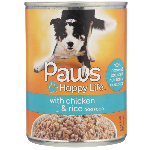 Paws Happy Life Dog Food, with Chicken & Rice Same-Day Delivery or ...