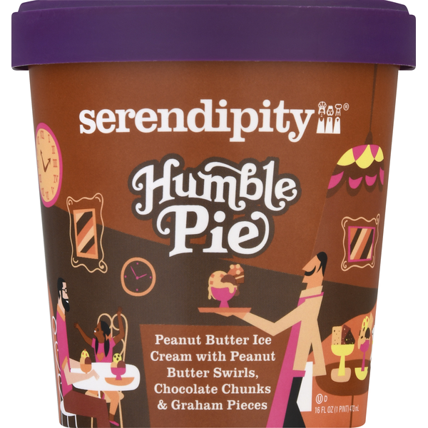Serendipity Ice Cream, Peanut Butter, Humble Pie (16 oz) - Instacart