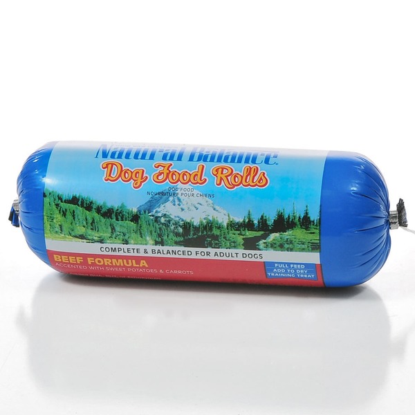 Natural Balance Beef and Rice Dog Food Roll (1 lb) - Instacart