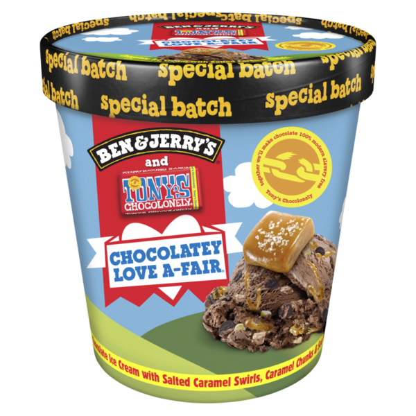 Ben & Jerry's Chocolatey Love A-Fair® Chocolate Ice Cream Pint Same-Day ...