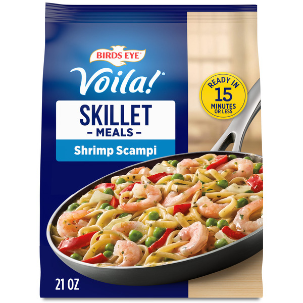 Birds Eye Voila! Shrimp Scampi Skillet Meals, Frozen Meal Same-Day ...